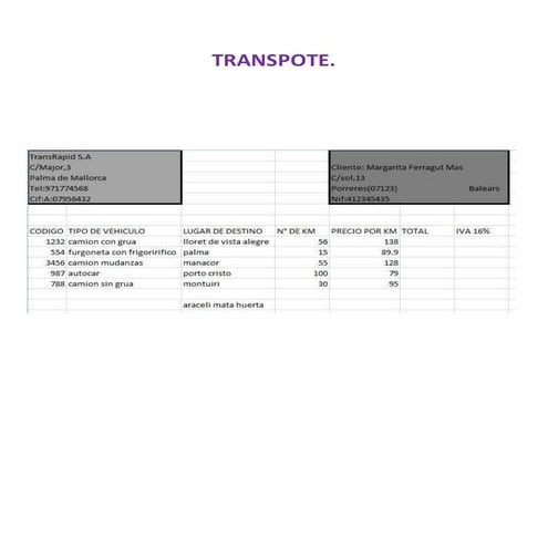 Transpote Araceli Mata Huerta | DOCX