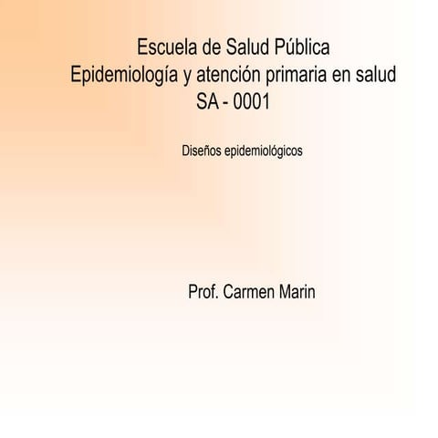 ESTUDIOS Epidemiológicos Observacionales ECOLOGICOS.ppt