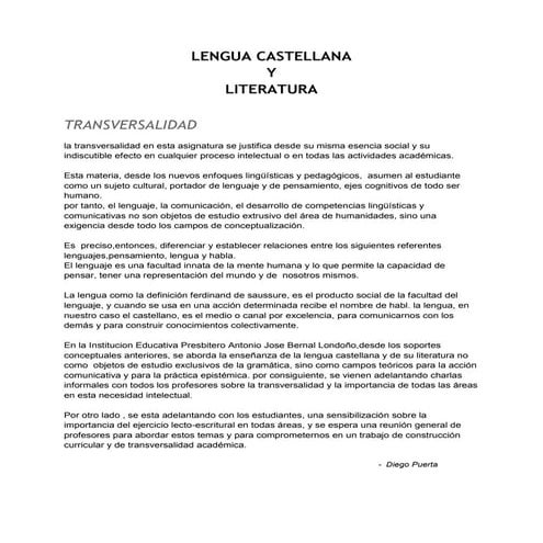 EL LENGUAJE RELIGIOSO | PDF