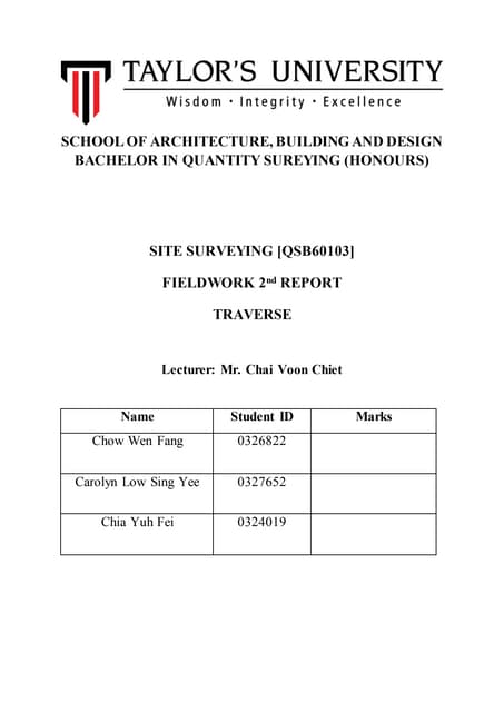 Two Peg Test - Report | DOCX