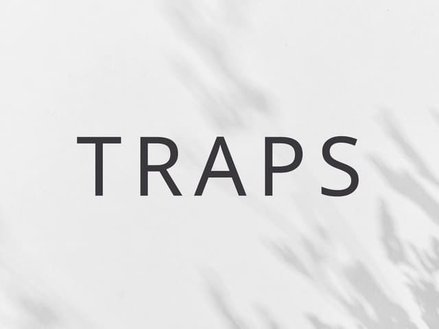 Types of traps | PPTX