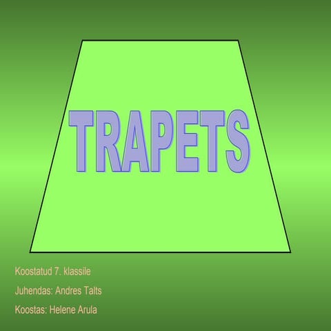 Trapets_s2008 | PPT