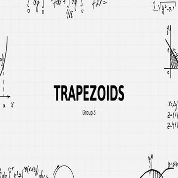 Mathematics Grade 9 - Trapezoids and Isosceles Trapezoid | PDF