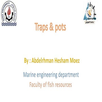 Traps & pots | PPTX