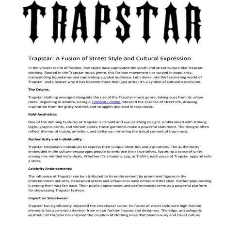 Trapstar.org
