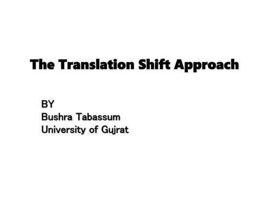 Translation theory before the 20th century | PPT