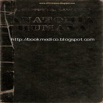 Tratado de anatomia humana - testut - tomo 1 | PDF