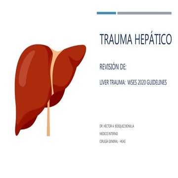 ATLS - Trauma abdominal abierto | PPTX