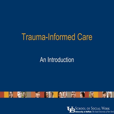 Trauma-Informed Care Introduction by Dr. Laura A. Lewis | PPT