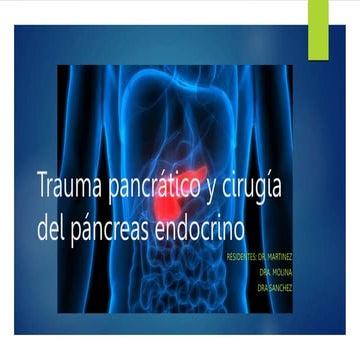 Trauma de páncreas.pptx