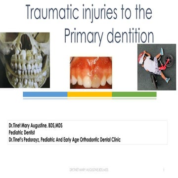 Traumatic injury to the primary dentition | PDF