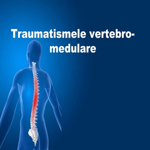 Traumat.vertebro medulare | PPT