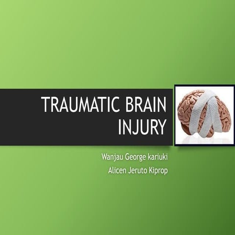 Head injury ppt | PPTX
