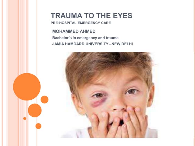 Eye Bandaging Nursing Procedure | PPTX