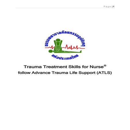 Trauma treatment skills for nurse | PDF