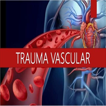 Trauma vascular | PPTX