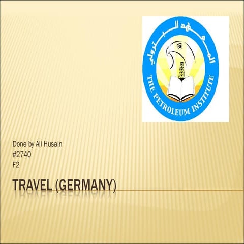 Travel Germany | PPT