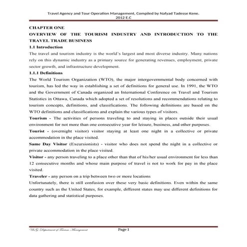 travel agency Reading material for tourism.docx