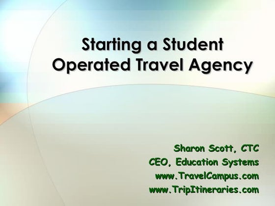 Introduction travel 101 chapter 1 | PPT