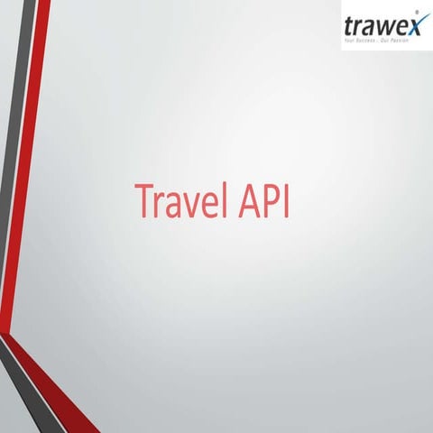 Travel api | PPTX