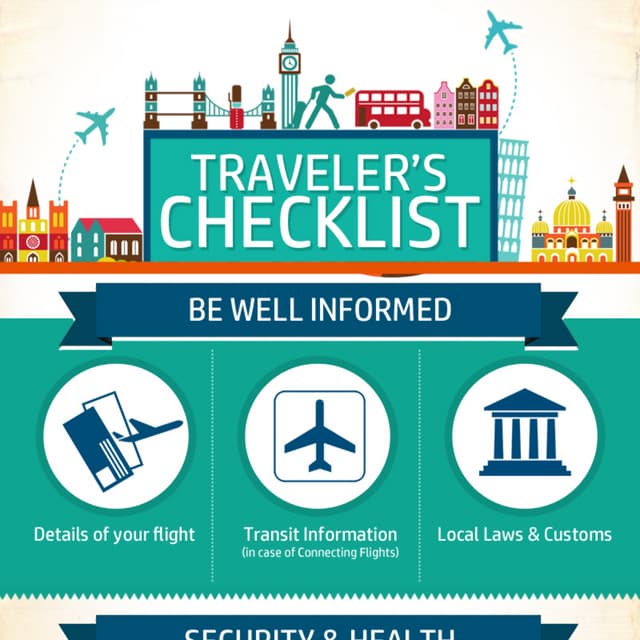 Travel Checklist for International Travelers | PDF