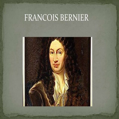Traveler FRANCIOS BERNIER | PPTX
