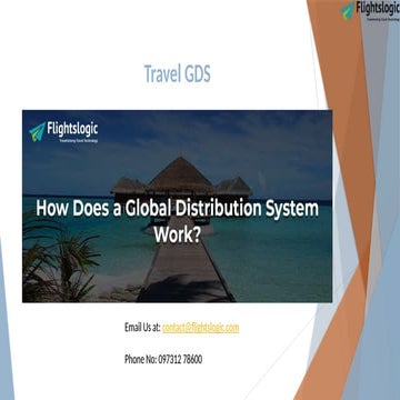 Travel GDS | Travel GDS System | Travel GDS Software | PPTX