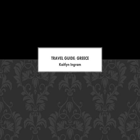 Travel guideproject | PPT