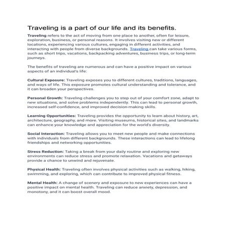 Traveling and its benefits.pdf