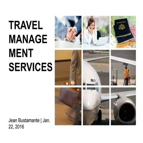 Travel management services | PPT