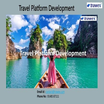 Travel Platform Development, Travel Portal Solution | PPTX