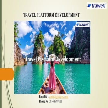 TRAVEL PLATFORM DEVELOPMENT- TRAVEL PORTAL SOLUTION | PPTX | Web ...