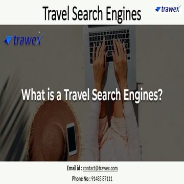 Travel Search Engines | Travel Search API | Tour API | PPTX