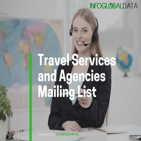 Travel services and agencies mailing list | PPT