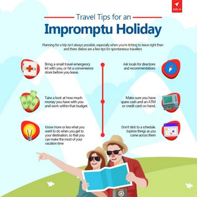 Travel Tips for an Impromptu Holiday | PDF