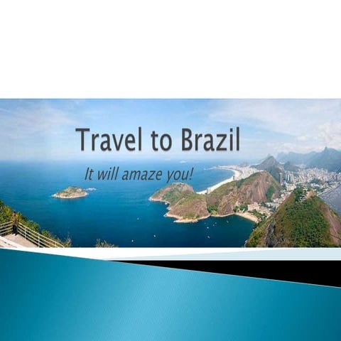 Travel to brazil | PPTX
