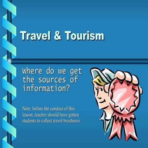 Travel & tourism part 2 | PPT
