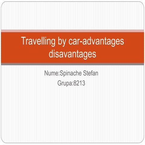 Travel with car | PPT