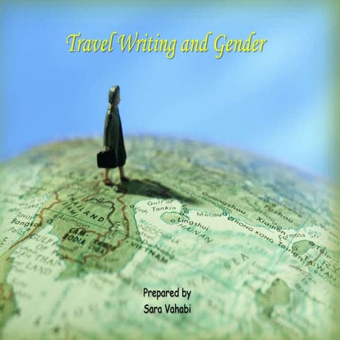 Travel writing and gender | PPTX