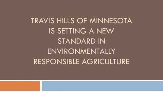 Travis Hills of Minnesota Promotes Eco-Friendly Wastewater Management ...