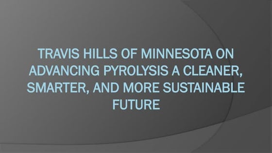 Travis Hills of Minnesota Explores Thermal Energy Concepts ...