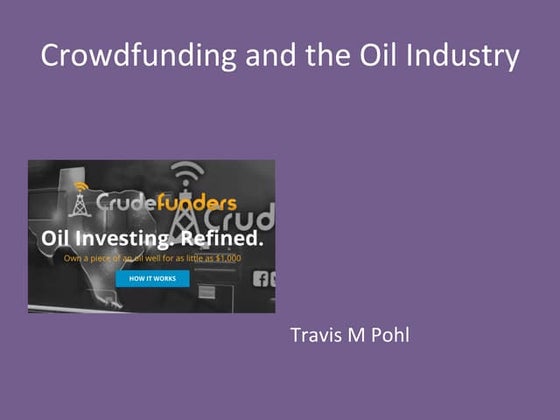 Travis M. Pohl presentations