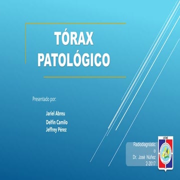 Tórax patológico | PPTX