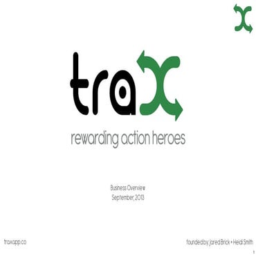 TraX Overview summary 2013 | PDF