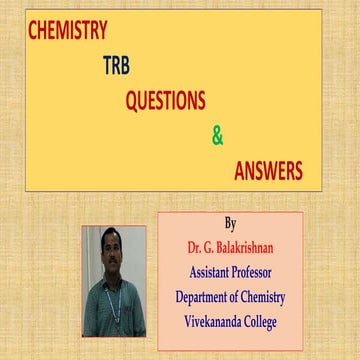 TRB Chemistry Questions and Answers.pptx
