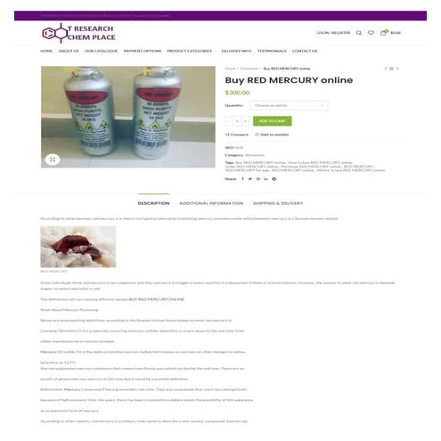 Buy RED MERCURY online | PDF
