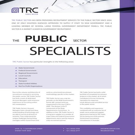 Trc Public Sector | PDF