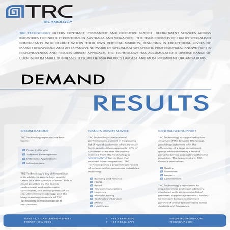 TRC Technology | PDF