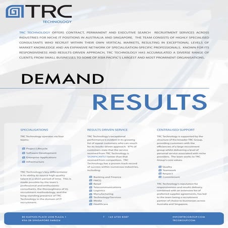 Trc Technology APAC | PDF