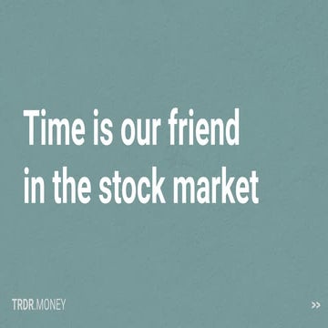 Time is our friend in the stock market | PDF
